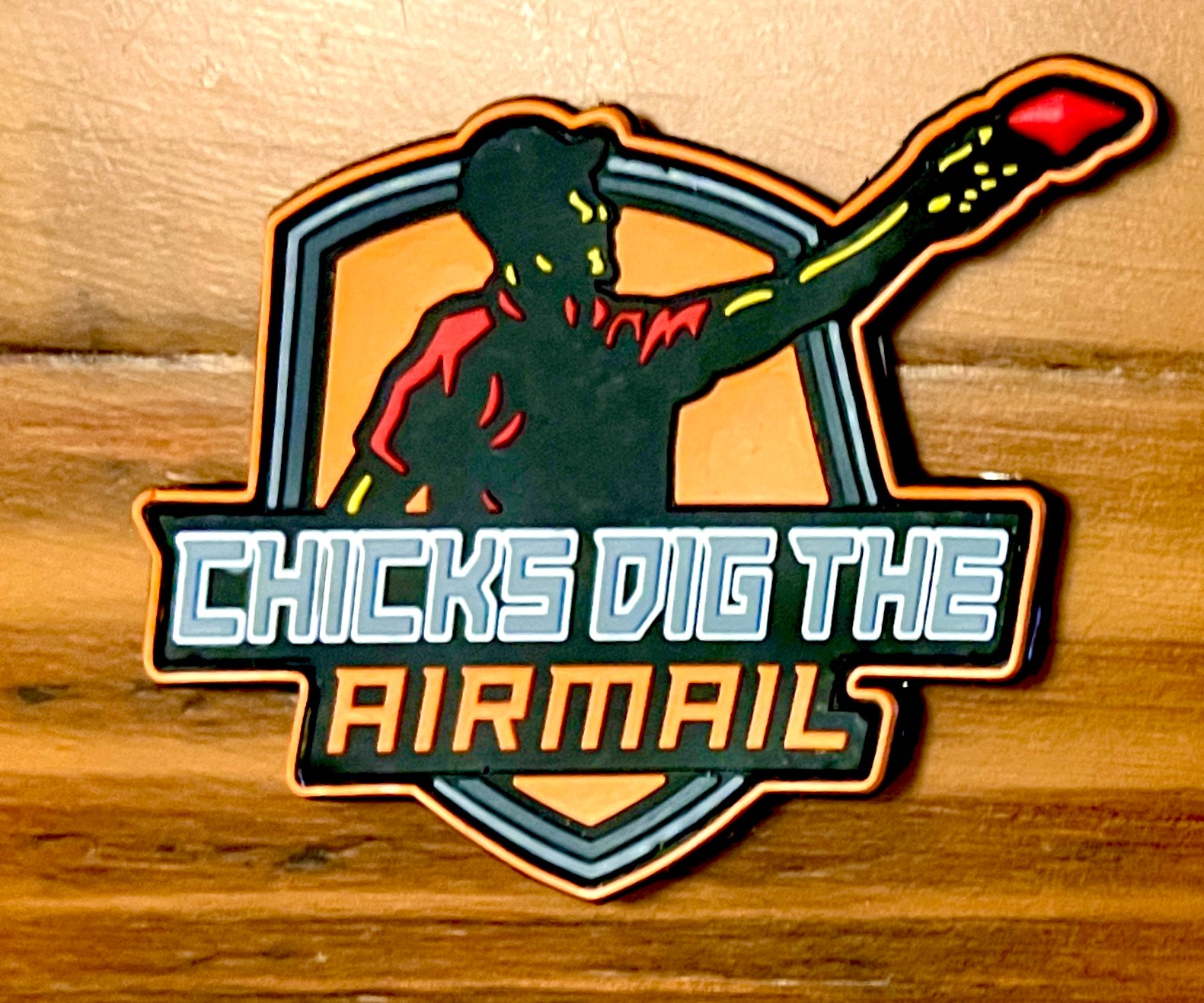 Chicks Dig the Airmail (new 2023 edition) – Cornhole Patch Dude