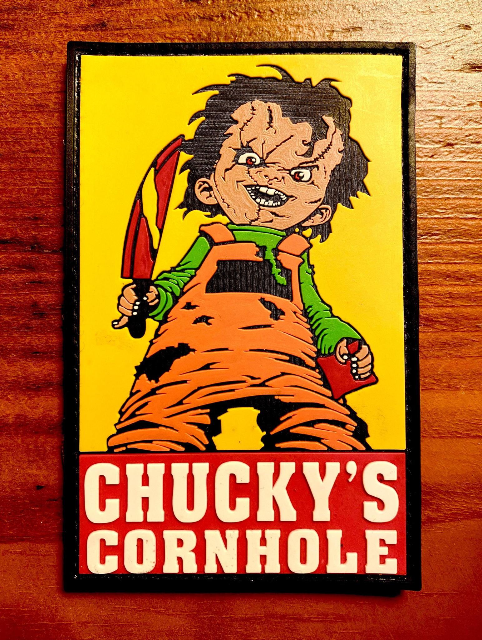 Chucky's Cornhole – Cornhole Patch Dude