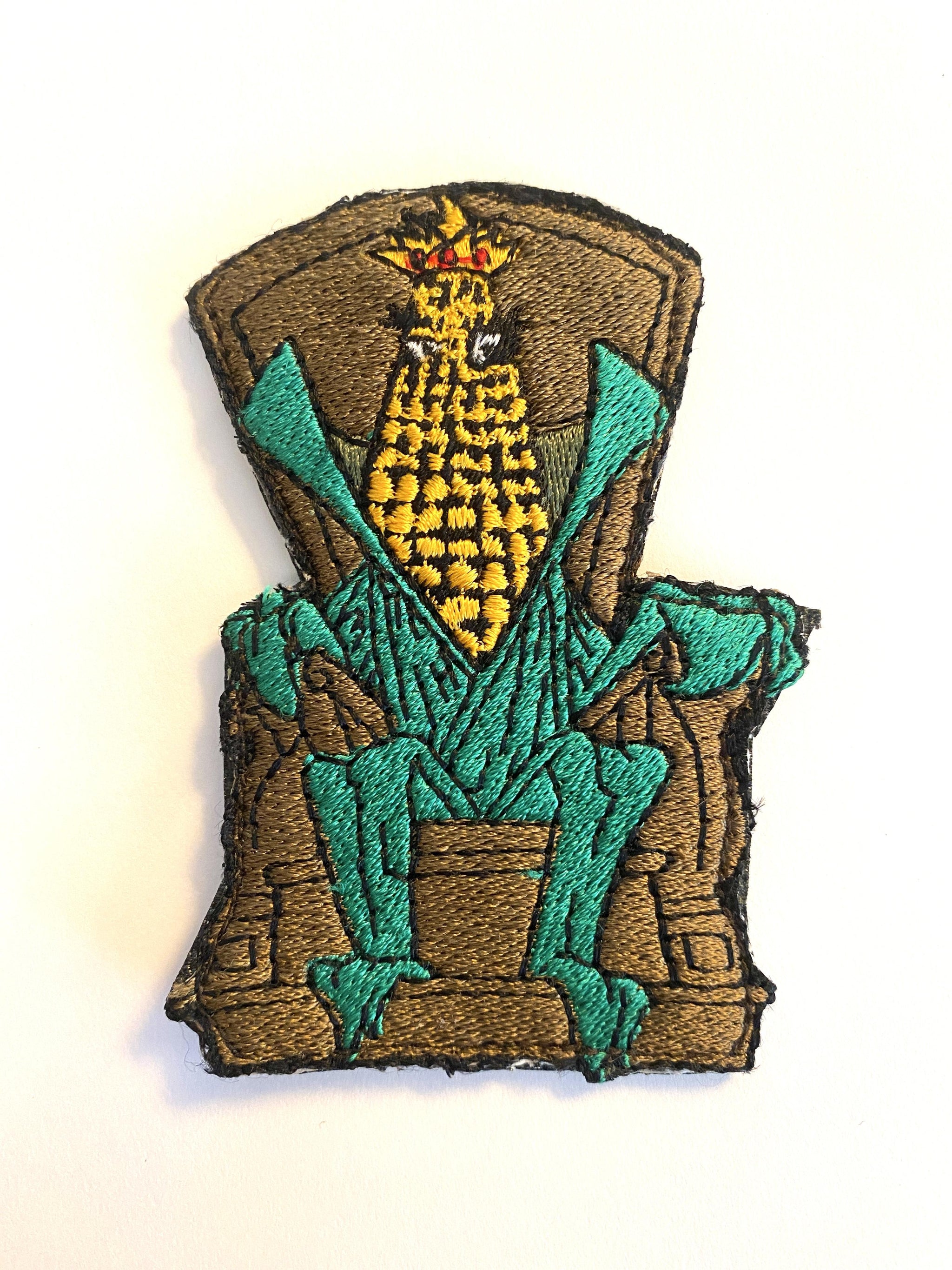 Corn King – Cornhole Patch Dude