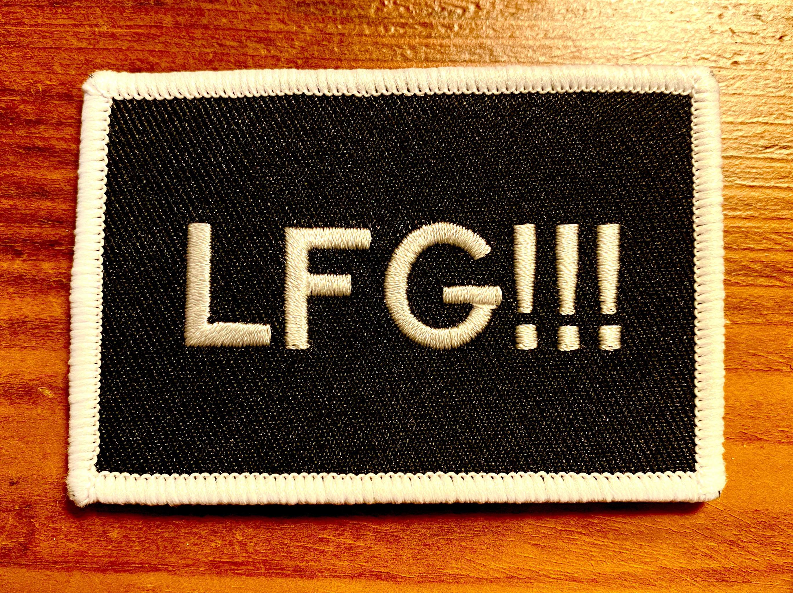 LFG!!! – Cornhole Patch Dude