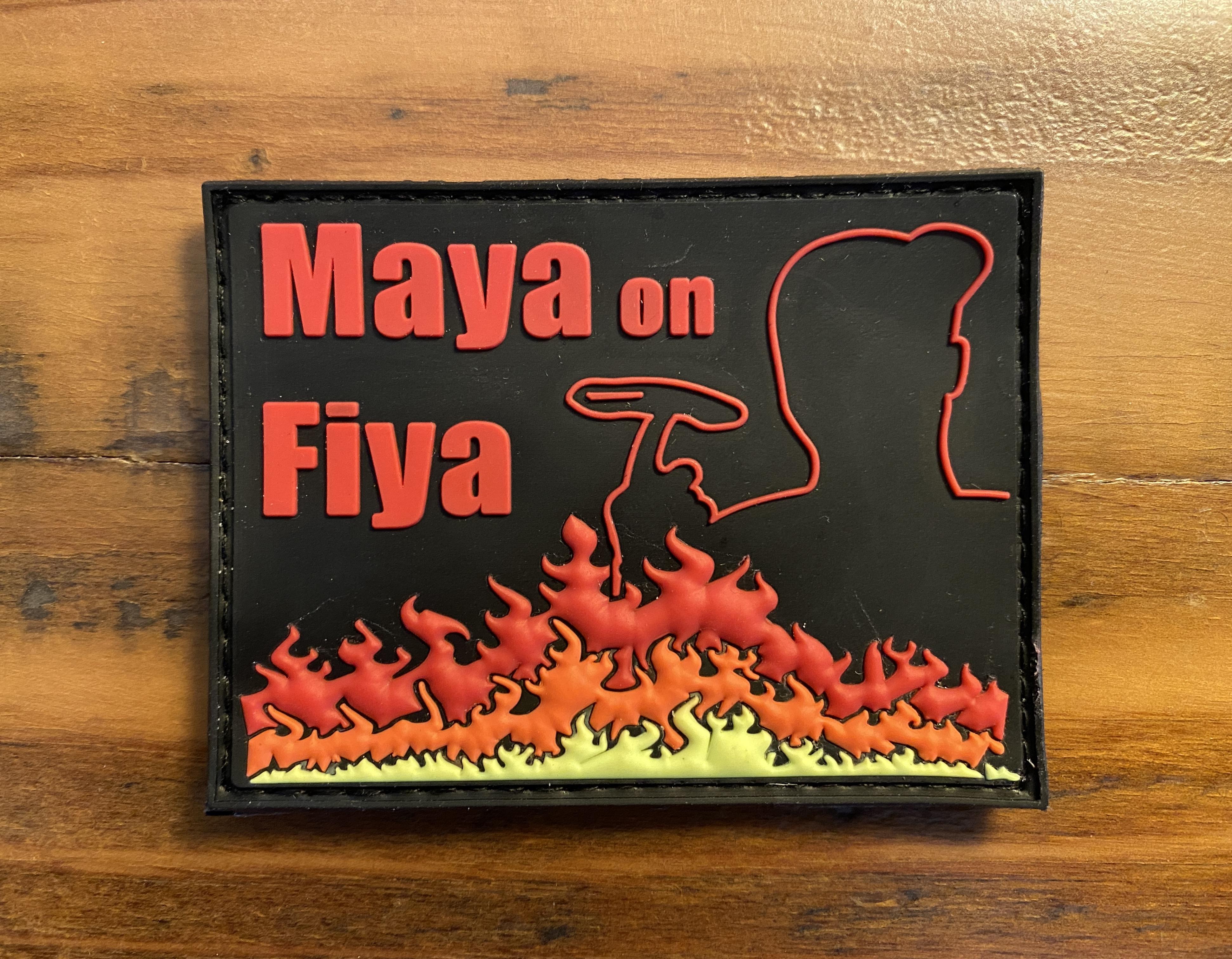 Maya On Fiya - Maya Cupp – Cornhole Patch Dude