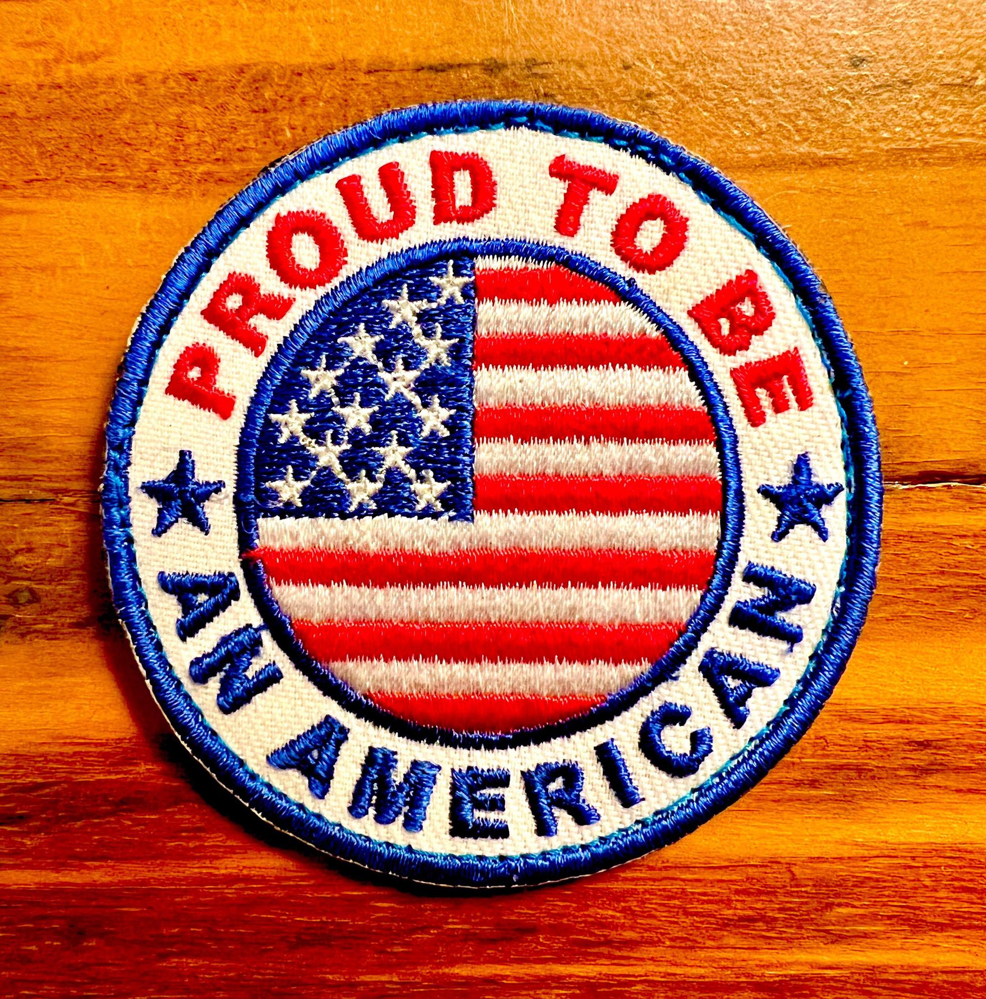 Proud To Be An American – Cornhole Patch Dude